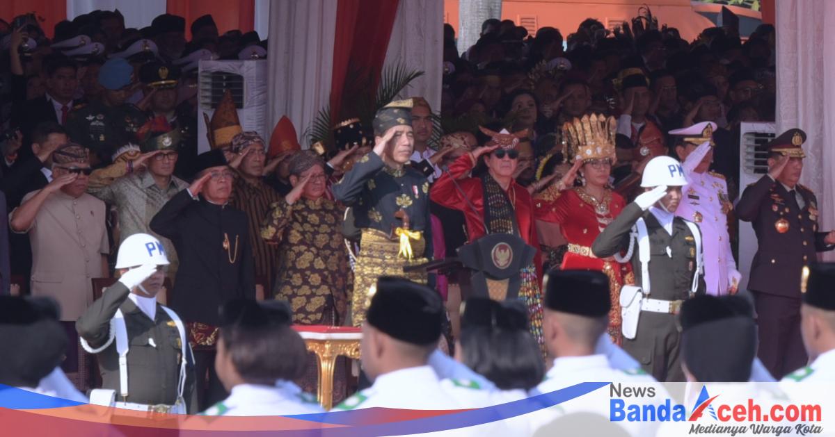 Berbusana Adat Kesultanan Deli, Presiden Pimpin Upacara Peringatan Harlah Pancasila - News Banda ...