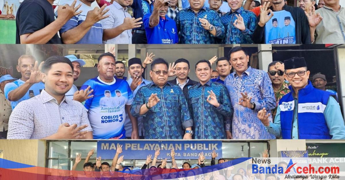 Pedagang Pasar Al Mahirah, Kampung Baru dan Pasar Atjeh Kompak Dukung ...